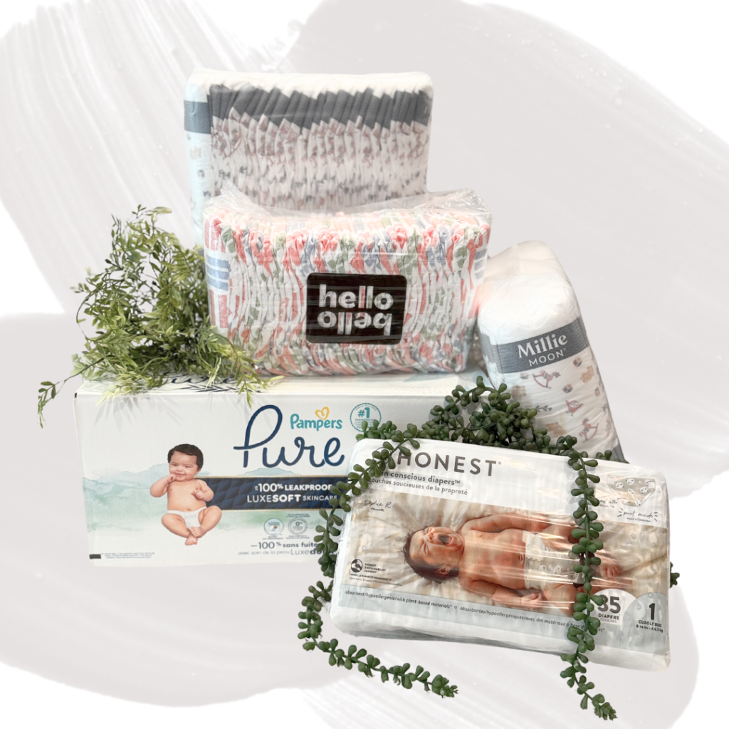 Monthly Premium Diaper Subscription Pay by the Month - Baby Showers By Mail